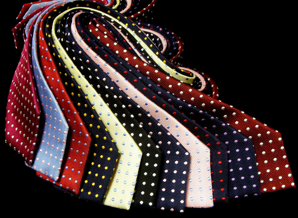 Polka Dot & Spotted Ties | Mens Spotted Ties | Polka Dot Ties | Spot ...