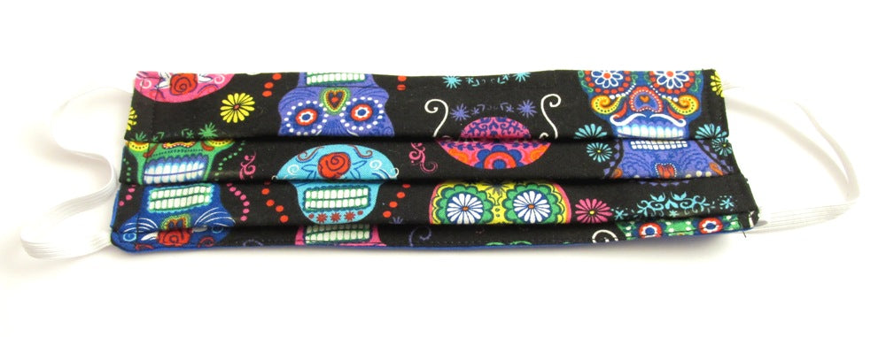 Pleated Face Masks - Help Slow The Spread - Stylish Masks - Cotton Face ...