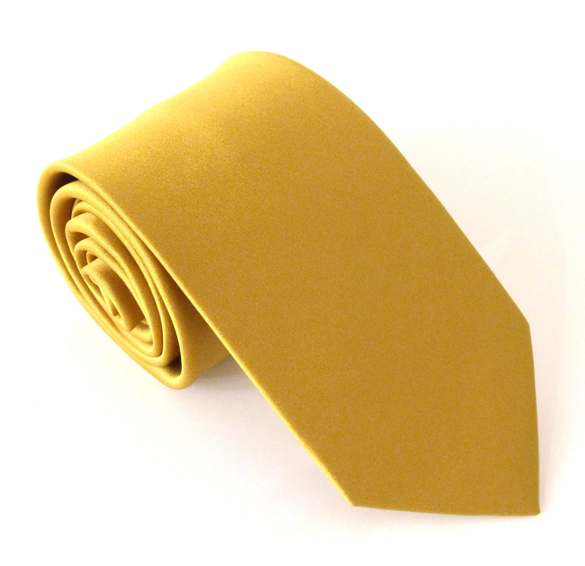 Gold Satin Wedding Tie by Van Buck | Gold Wedding Tie | Gold Tie | Van ...