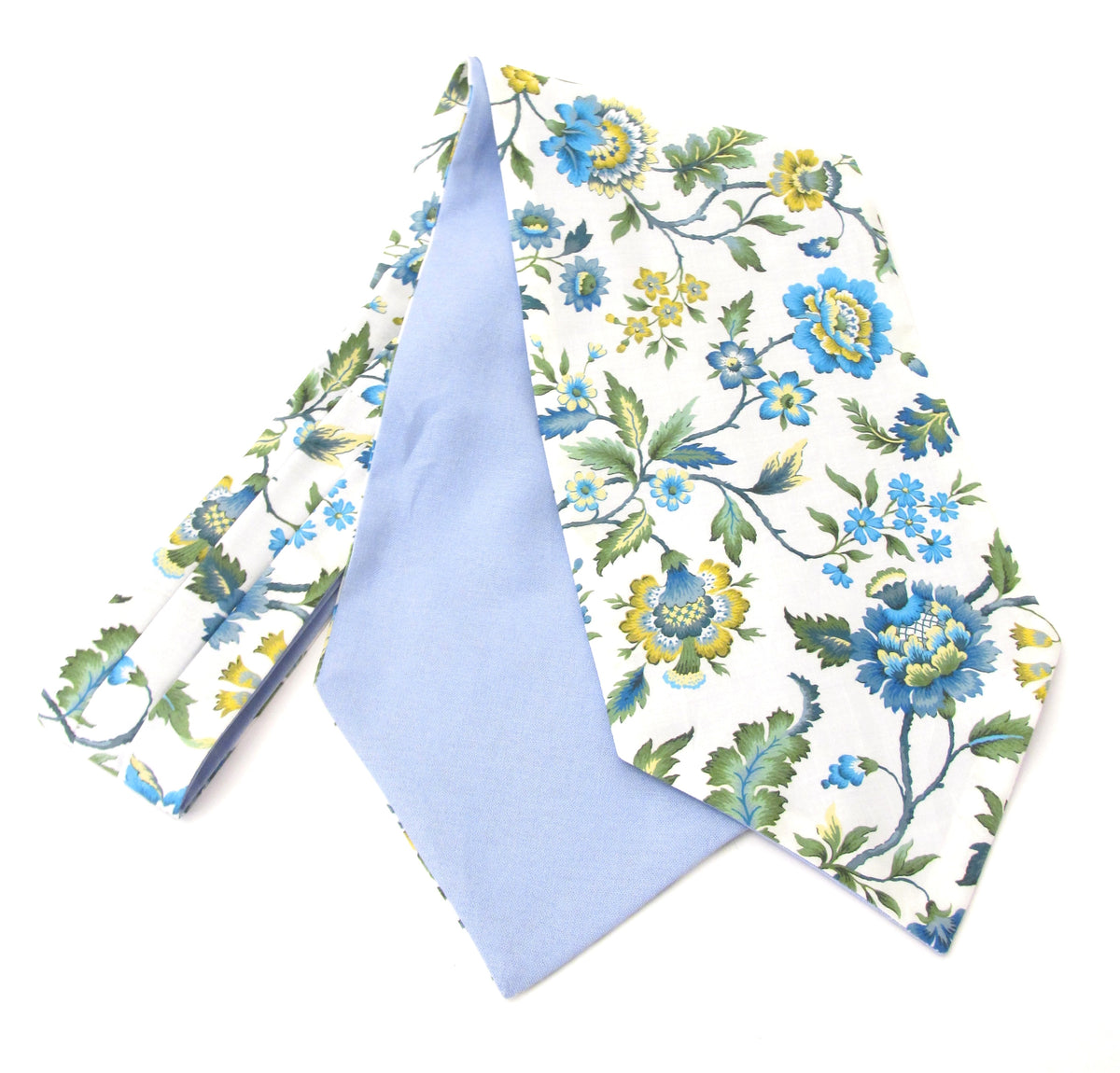 Eva Belle Green Cotton Cravat Made with Liberty Fabric | Liberty Print ...