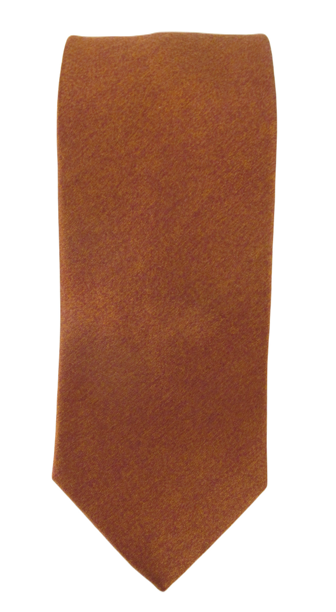 Dark Rust Soho Silk Wedding Tie by Van Buck | Wedding Tie | Van Buck ...