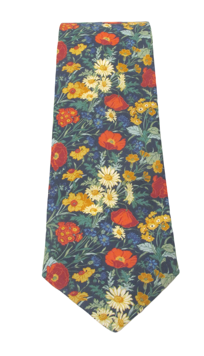 Florence May Cotton Tie Made with Liberty Fabric | Liberty Print Tie ...