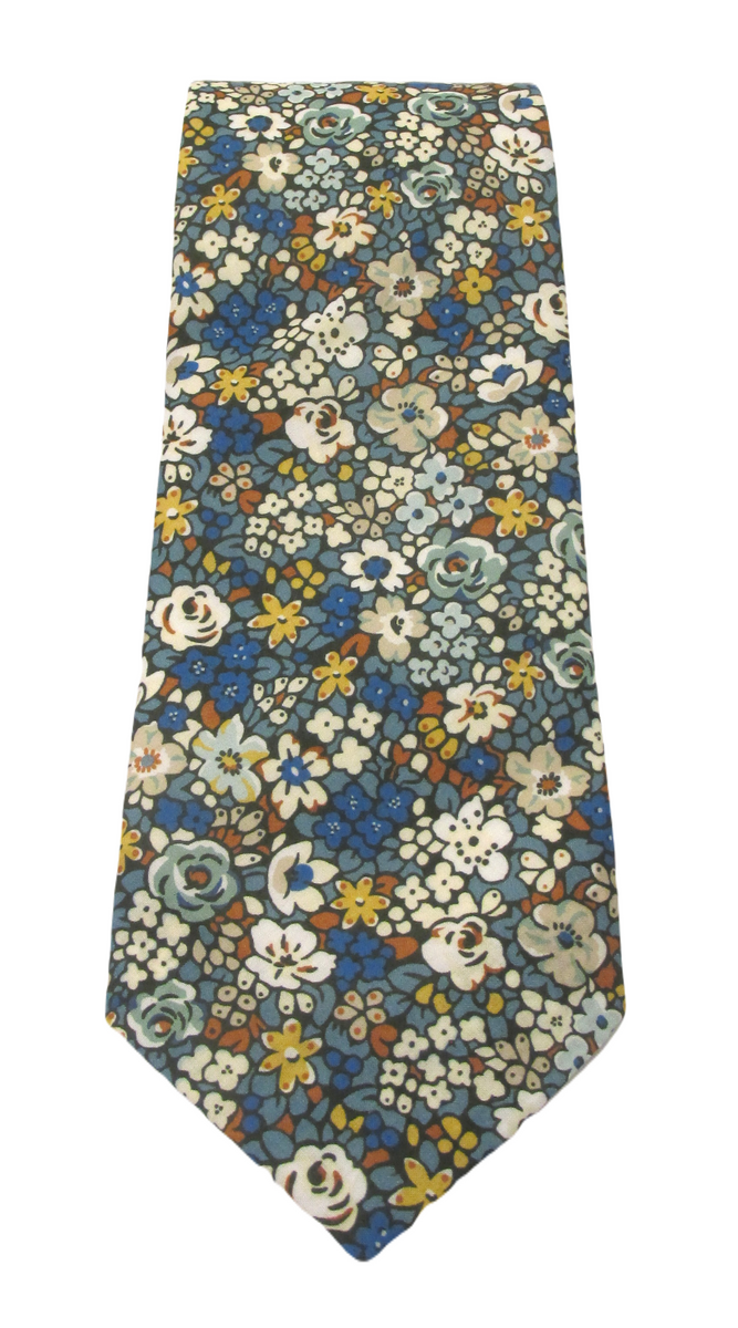 Emma Louise Cotton Tie Made with Liberty Fabric | Liberty Print Tie ...
