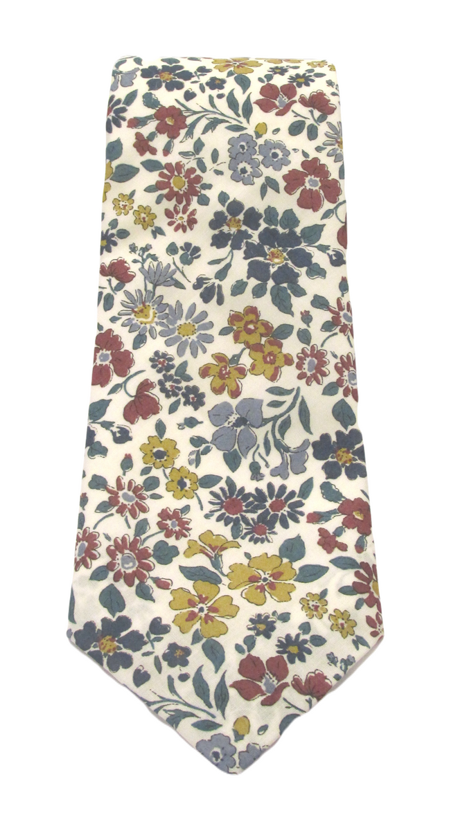 Annabella Cotton Tie Made with Liberty Fabric | Liberty Print Tie ...