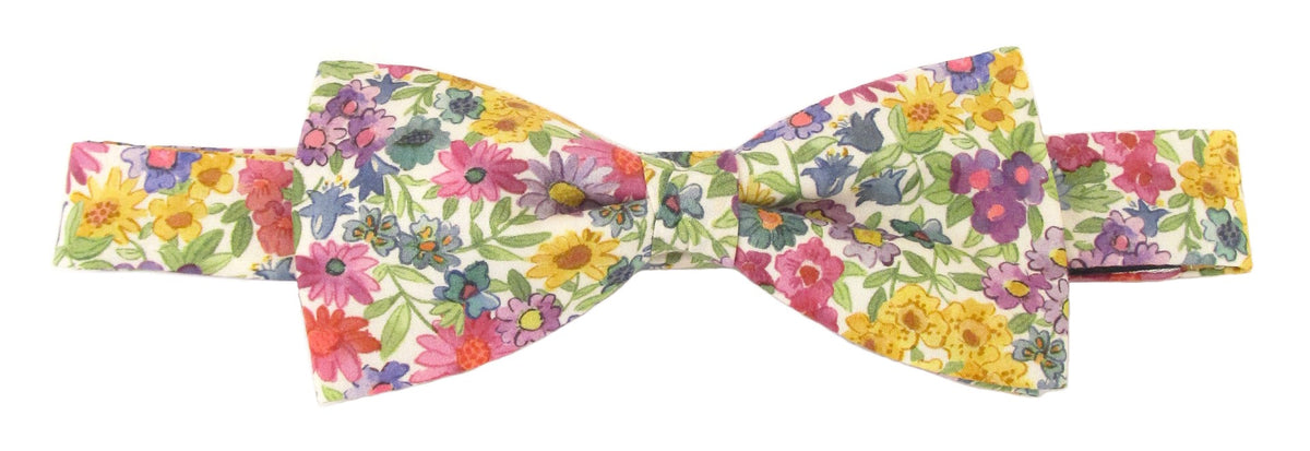 Liberty Print Sandra Spring Multi Bow Tie by Van Buck | Liberty Print ...