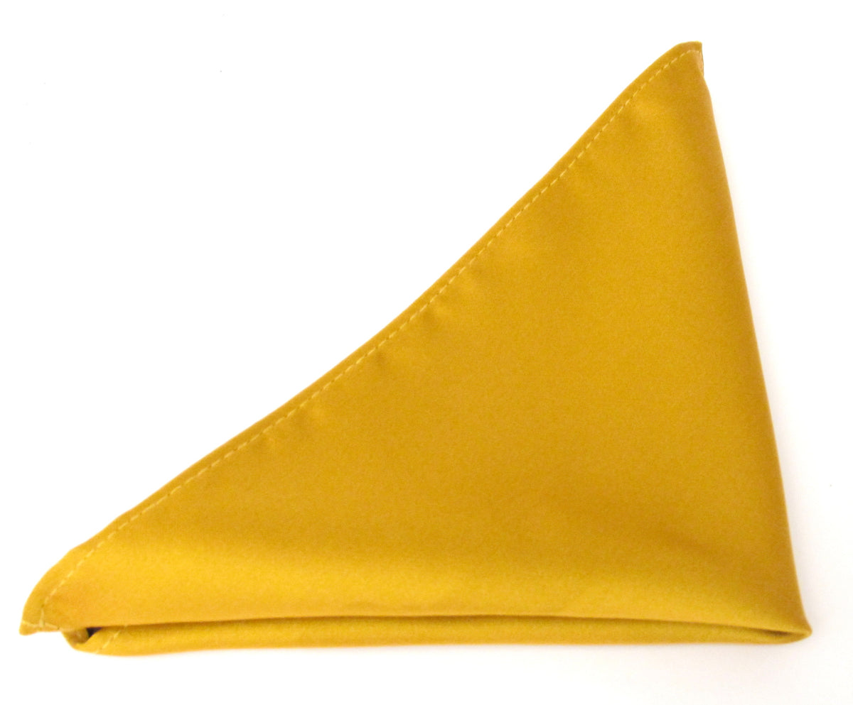 Gold Satin Wedding Pocket Square | Gold Wedding Pocket Square | Gold ...