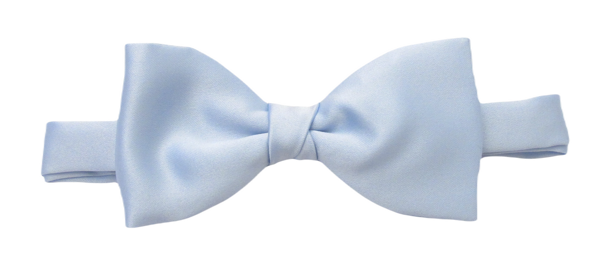 Light Blue Bow Tie by Van Buck | Light Blue Bow Tie | Wedding Bow Tie ...