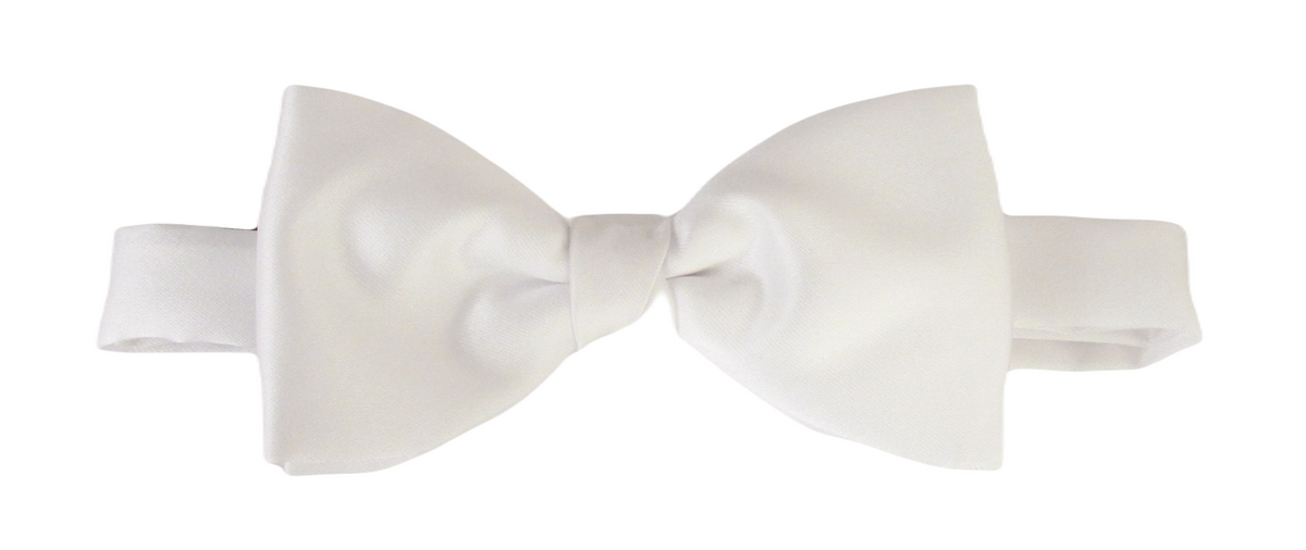 White Bow Tie by Van Buck | white Bow Tie | Wedding Bow Tie | Bow Tie ...