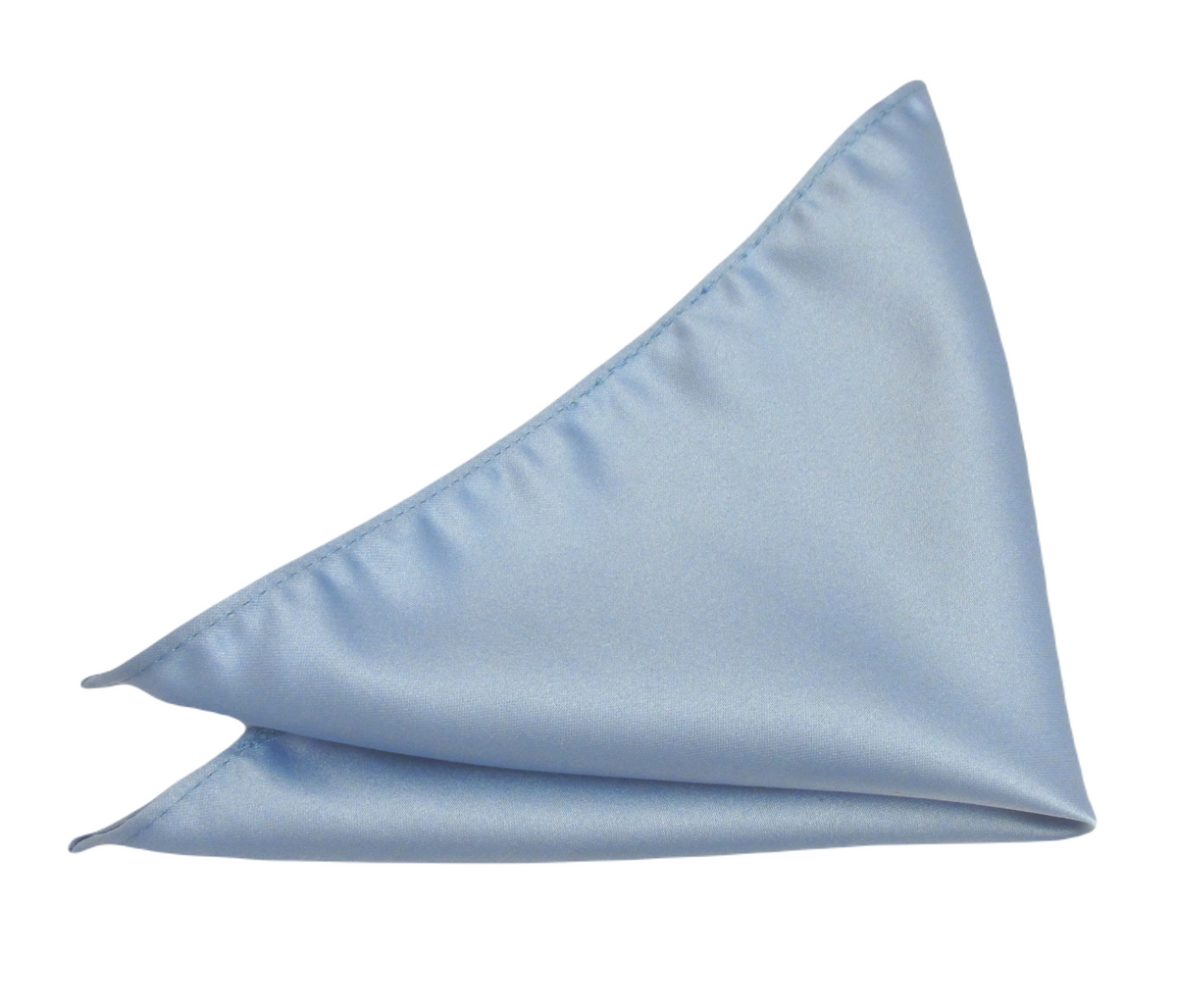 Cornflower Satin Wedding Pocket Square by Van Buck | Blue Wedding ...