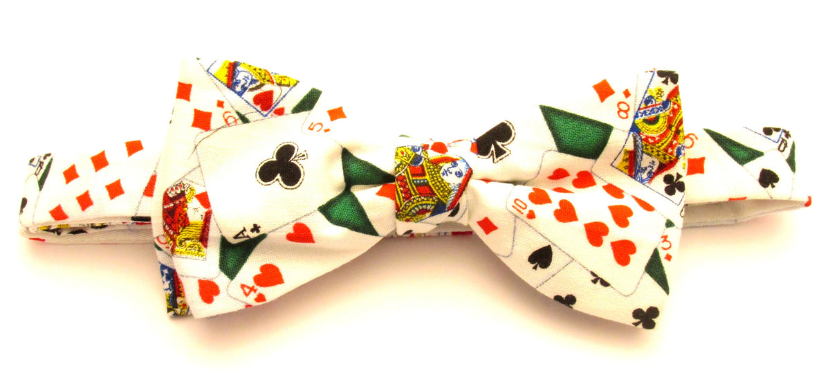 Playing Cards Bow Tie by Van Buck | Bow Tie | Novelty Bow Tie – Van ...