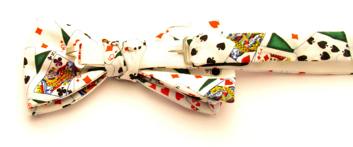 Playing Cards Bow Tie by Van Buck | Bow Tie | Novelty Bow Tie – Van ...