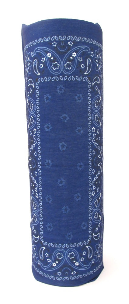 Navy Medallion Paisley Snood | Snoods | Snoods For Men | Buff | Scarf ...