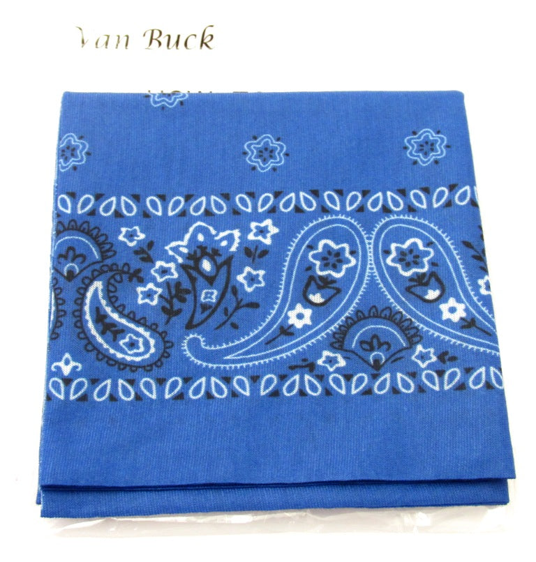 Royal Blue Medallion Paisley Snood | Snoods | Snoods For Men | Buff ...