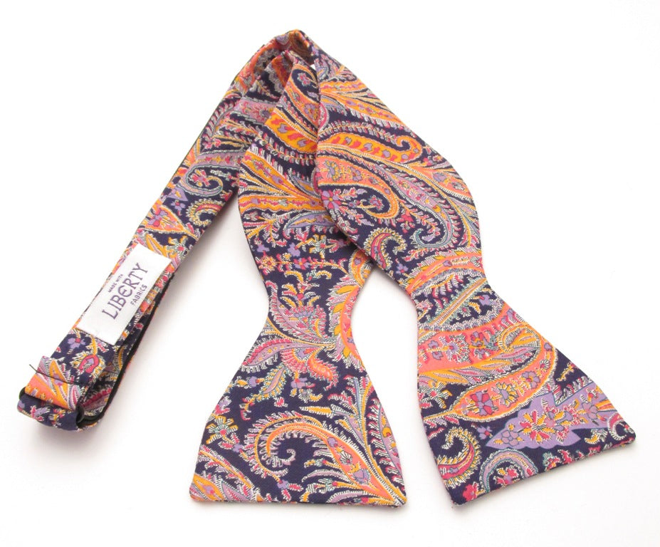 Liberty Print Felix Self Tie Bow Tie by Van Buck | Liberty Print Self ...