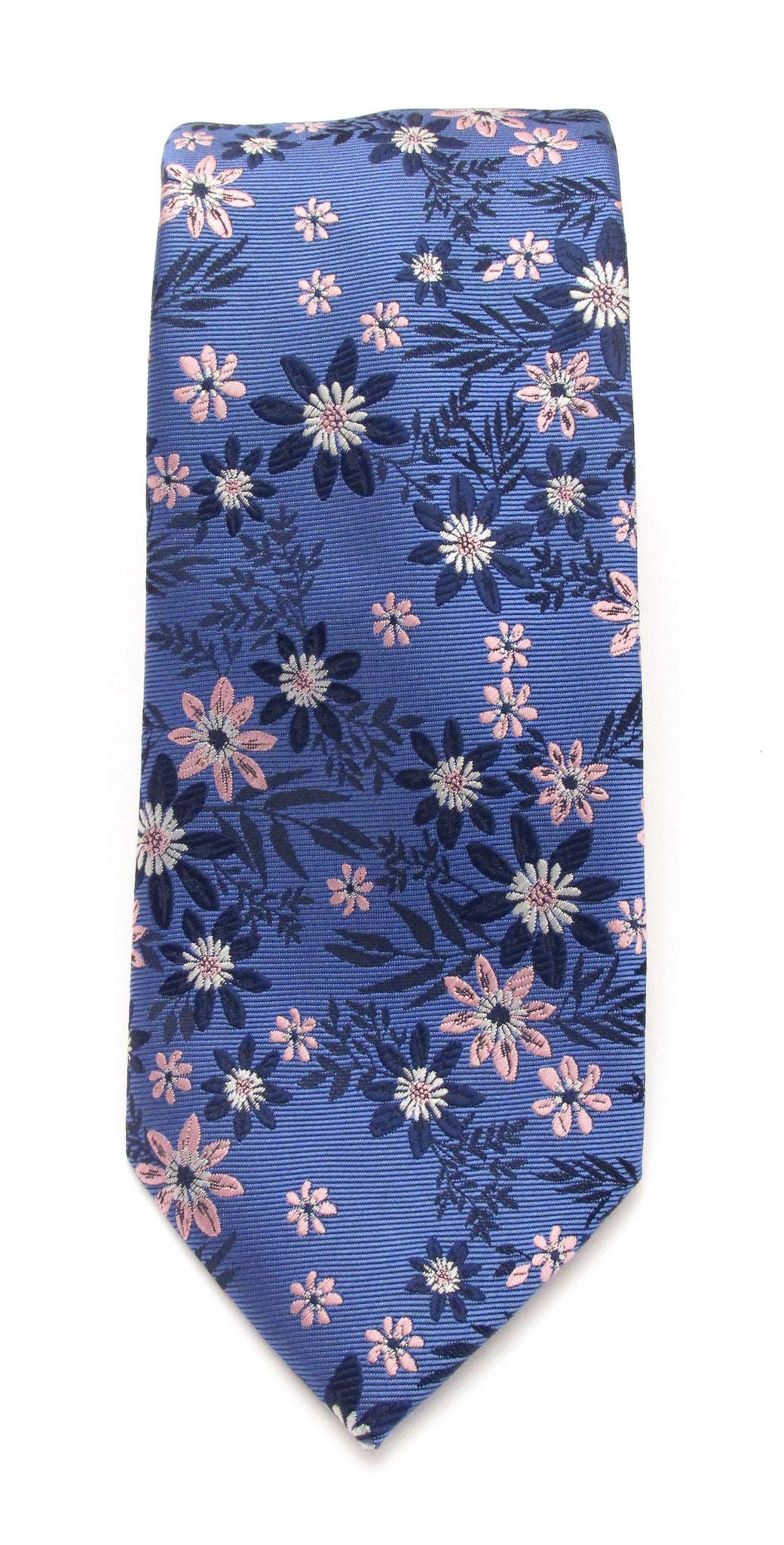 Blue Floral Fancy Tie by Van Buck | Floral Tie | Blue Floral Tie | Van ...