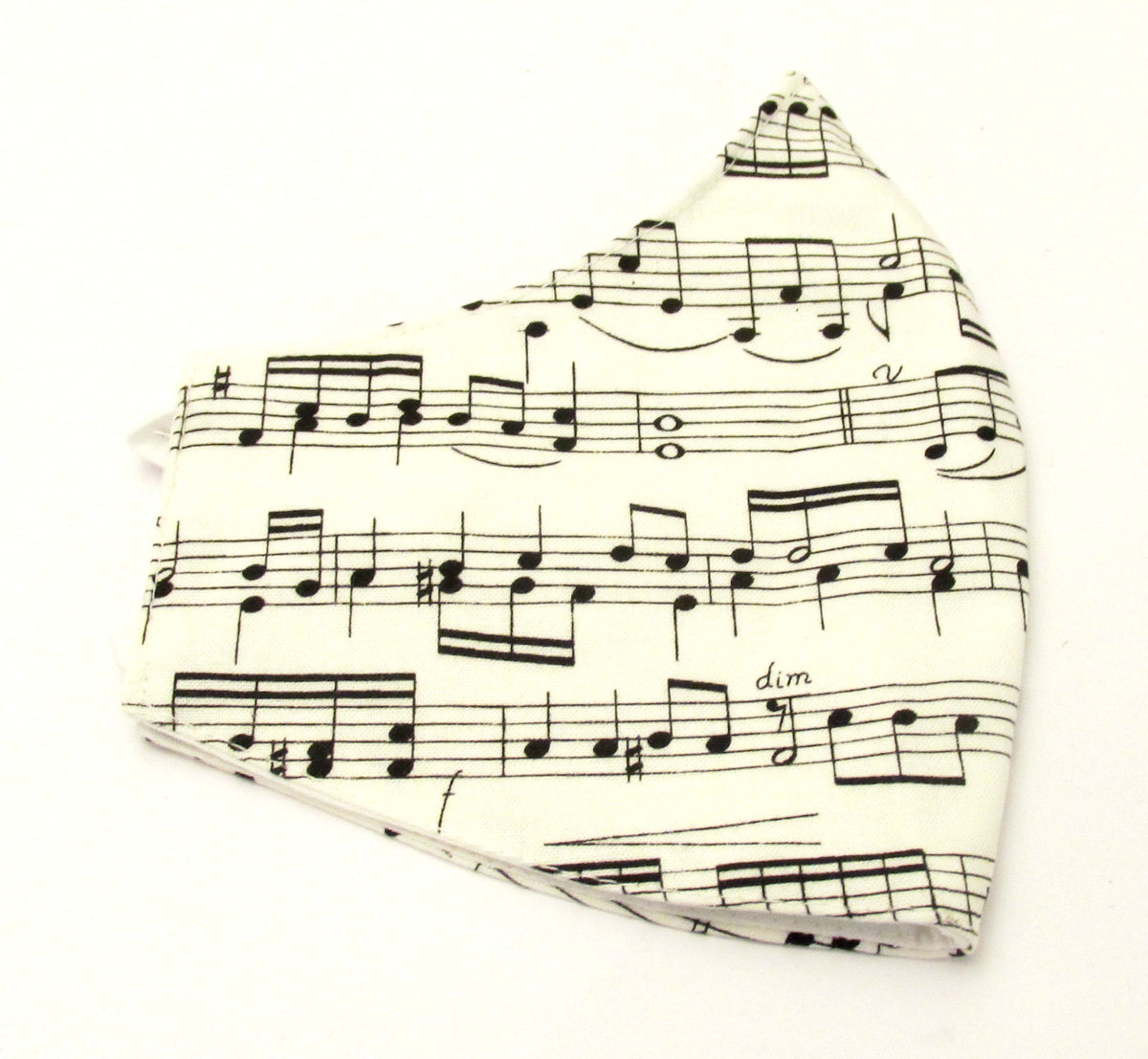 Face Mask Music Notes - Adult Washable Cotton Face Mask - Stylish Face ...