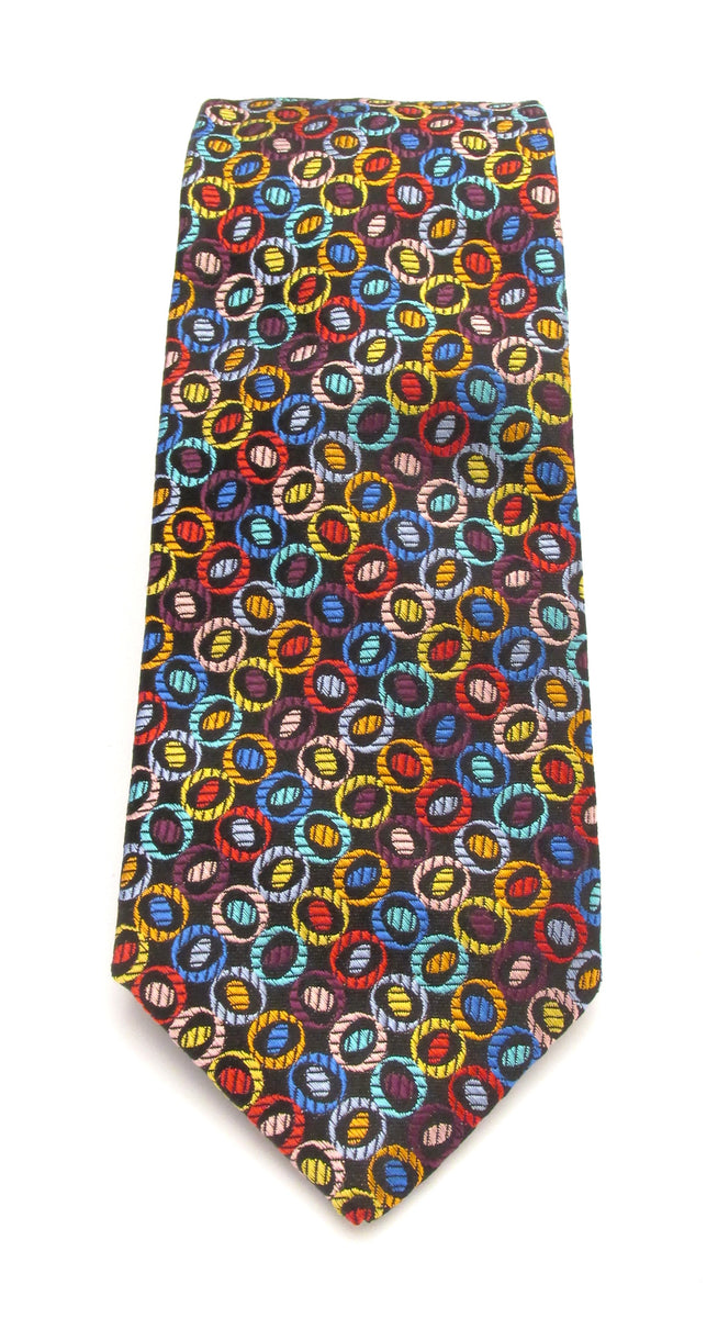 Van Buck Limited Edition Teal Oval Silk Tie | Silk Tie | Van Buck Tie ...