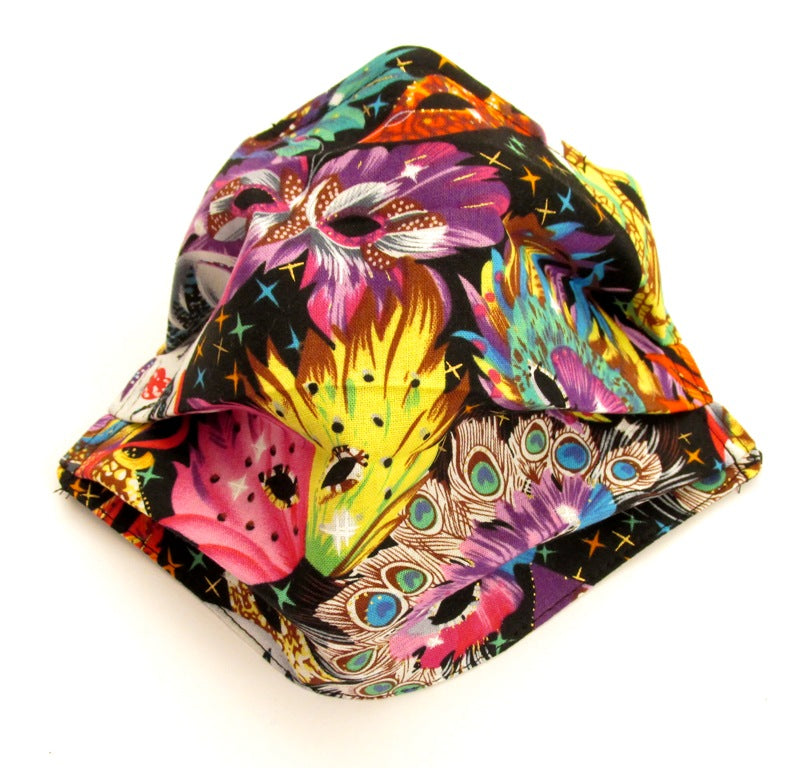Masquerade / Pleated Face Covering / Mask | Stylish Face Mask | Cotton ...