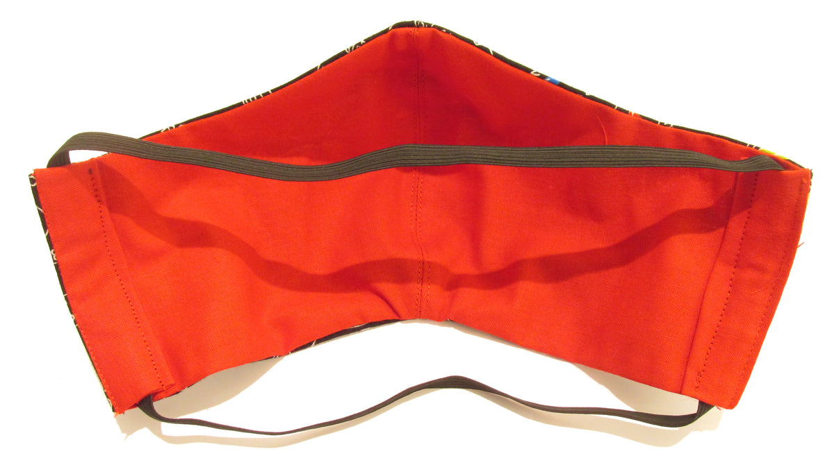 Face Mask School Maths Print - School Maths Design - Stylish Face Mask ...