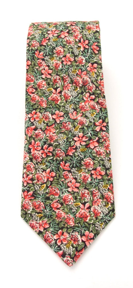 Ragged Robin Cotton Tie Made With Liberty Fabric | Liberty Print Tie ...
